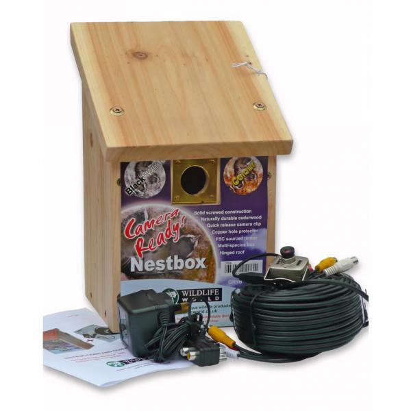 Nestkasten met camera, groot assortiment.